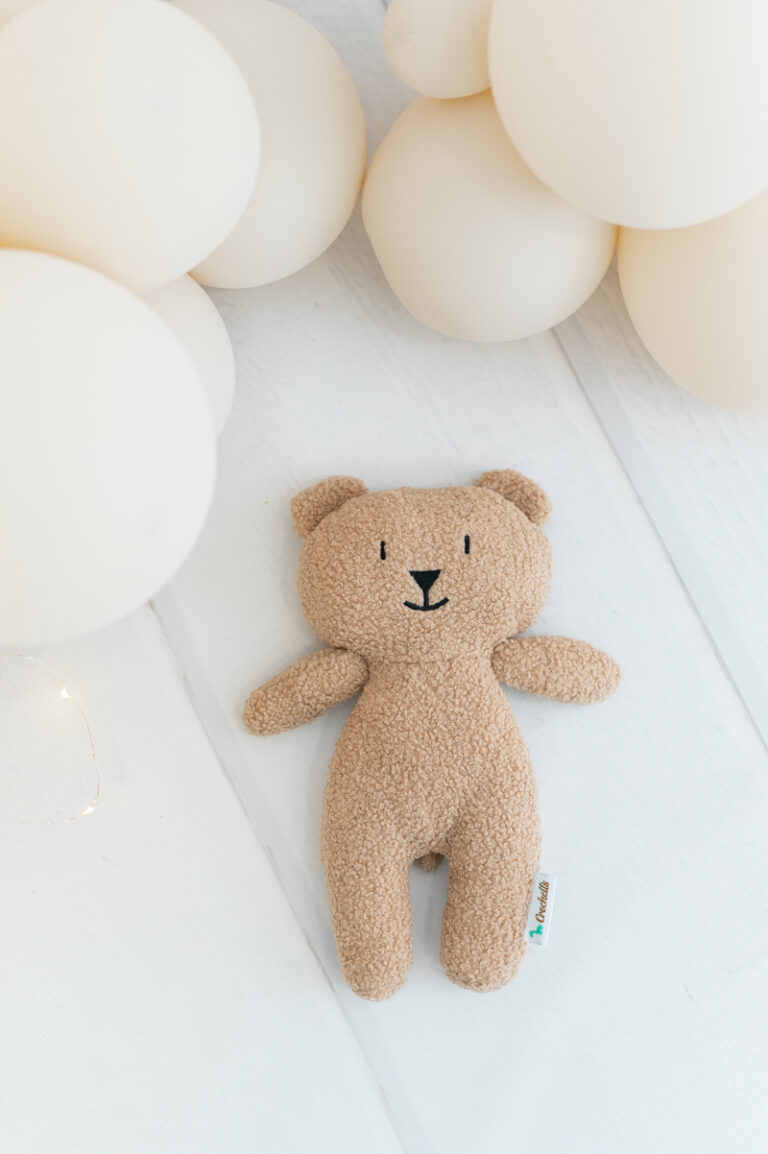 TEDDY BEAR TEDDY LIGHT BROWN - Crochetts